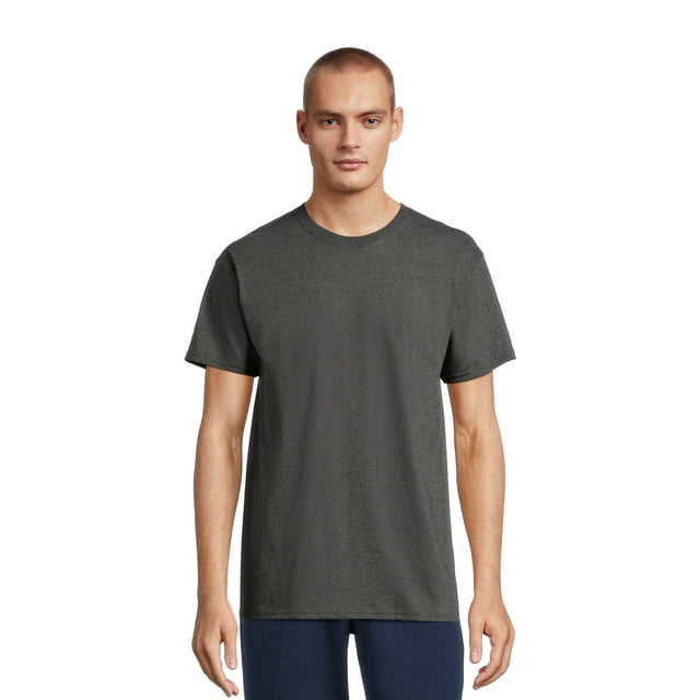 Athletic Works Men's and Big Men's Cotton Active Tee, Sizes XS-5XL and ...