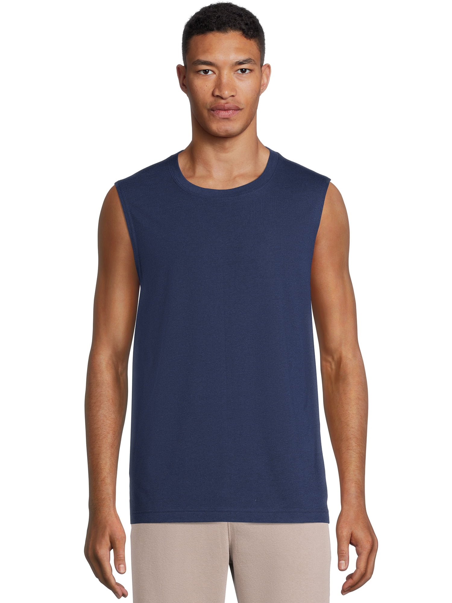 Athletic Works Men's and Big Men's Muscle Tank Top, Sizes S-4XL ...