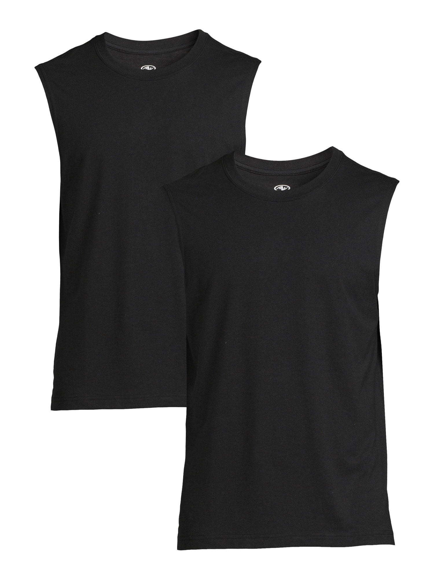 Athletic Works Men's and Big Men's Muscle Tee, 2-Pack, Sizes S-3XL ...