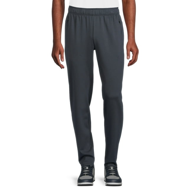 Athletic Works Men's and Big Men's Slim Knit Pants, Sizes S-3XL ...