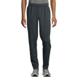 Athletic Works Men's and Big Men's Slim Knit Pants, 30" Inseam, Sizes ...