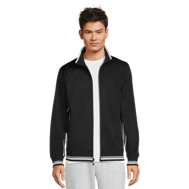 Athletic Works Men's and Big Men's Track Jacket, Sizes S-3XL - Walmart.com