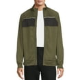 Athletic Works Men's and Big Men's Track Jacket, Sizes up to 5XL ...