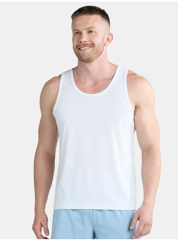 Mens Tank Tops in Mens Shirts | White - Walmart.com