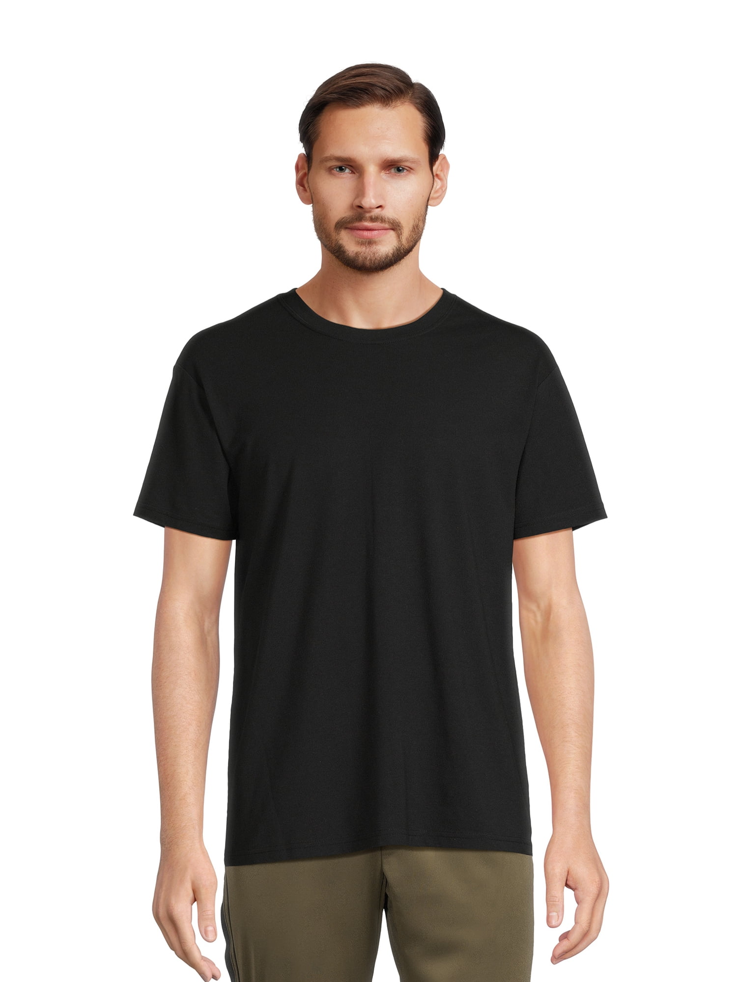 Athletic Works Men's and Big Men's Tri Blend Tee, Sizes XS-4XLT ...