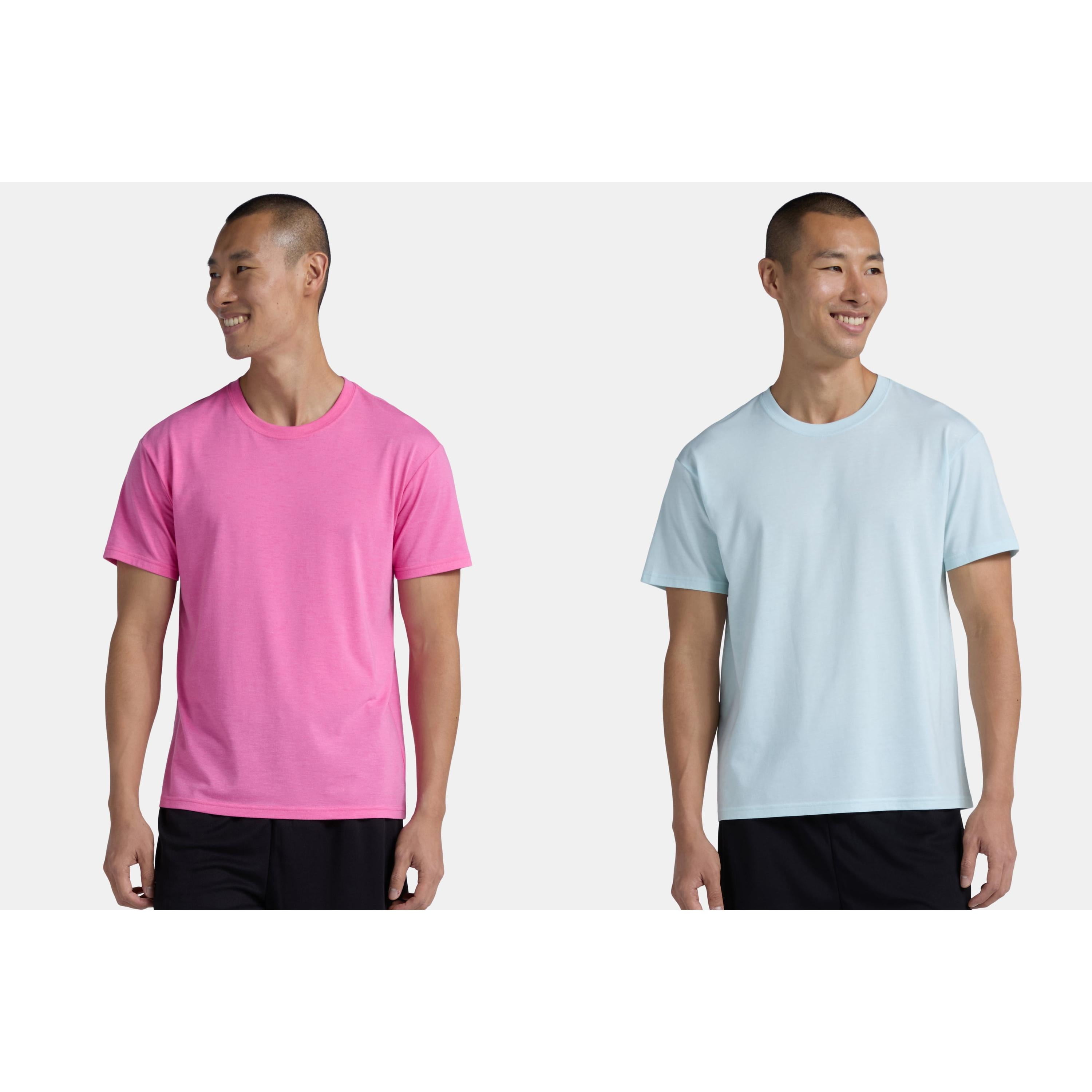 Athletic Works Men's and Big Men's Tri Blend Tee, Sizes XS-4XLT ...