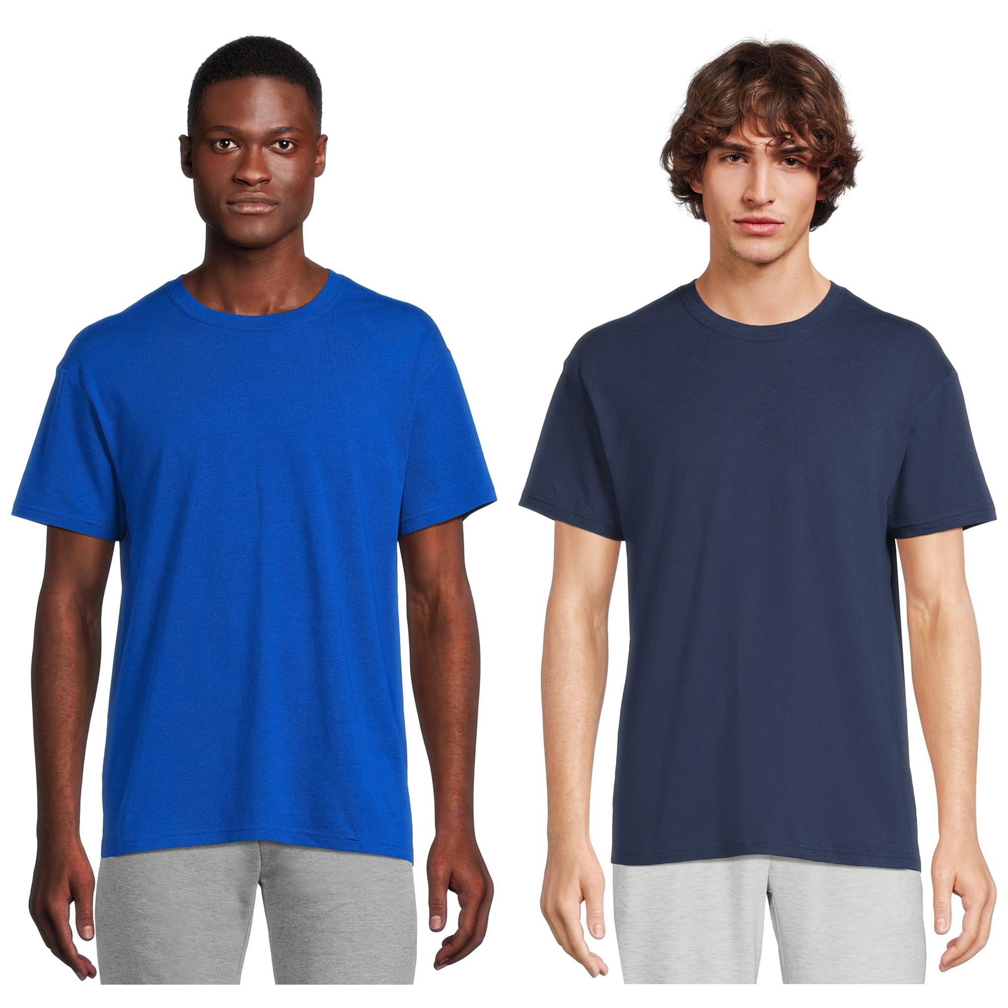 Athletic Works Men's and Big Men's Tri Blend Tee, Sizes XS-4XLT ...