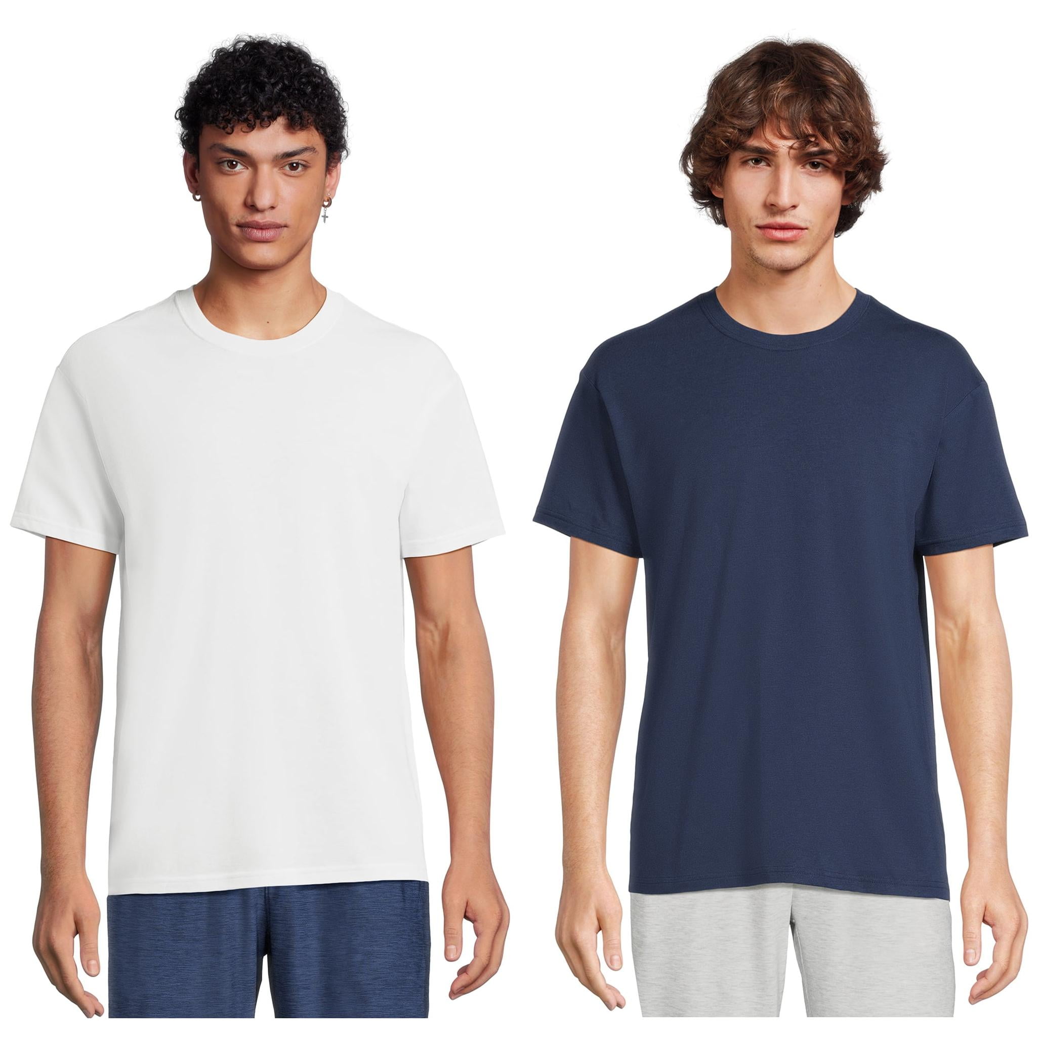 Athletic Works Men's and Big Men's Tri Blend Tee, Sizes XS-4XLT ...