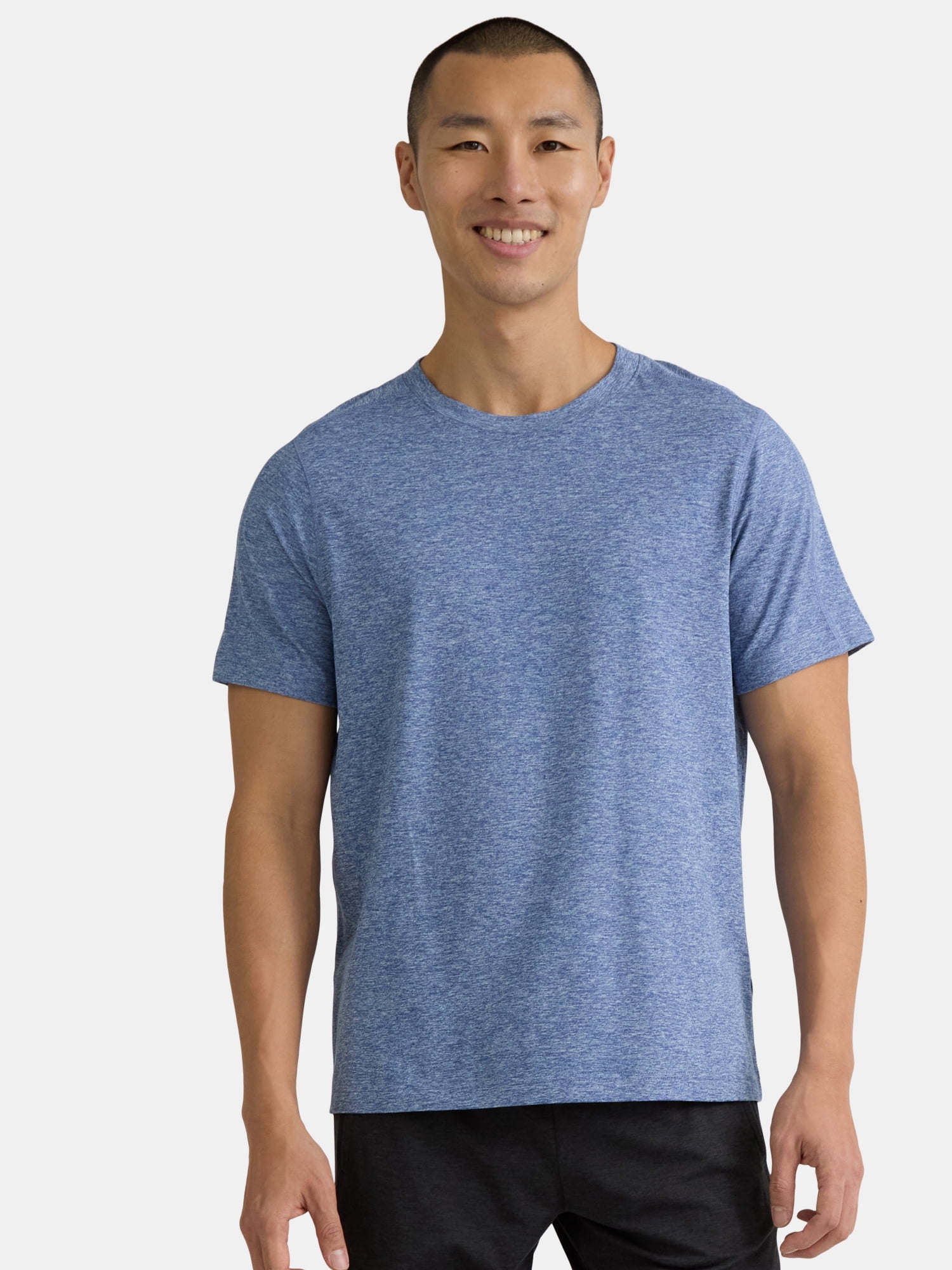 Athletic Works Men's and Big & Tall Men's Soft ButterCore Tee with ...
