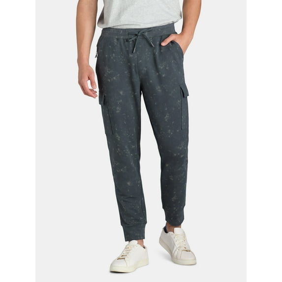 Athletic Works Men's French Terry Joggers, 29.5 Inseam, Sizes S-3XL ...