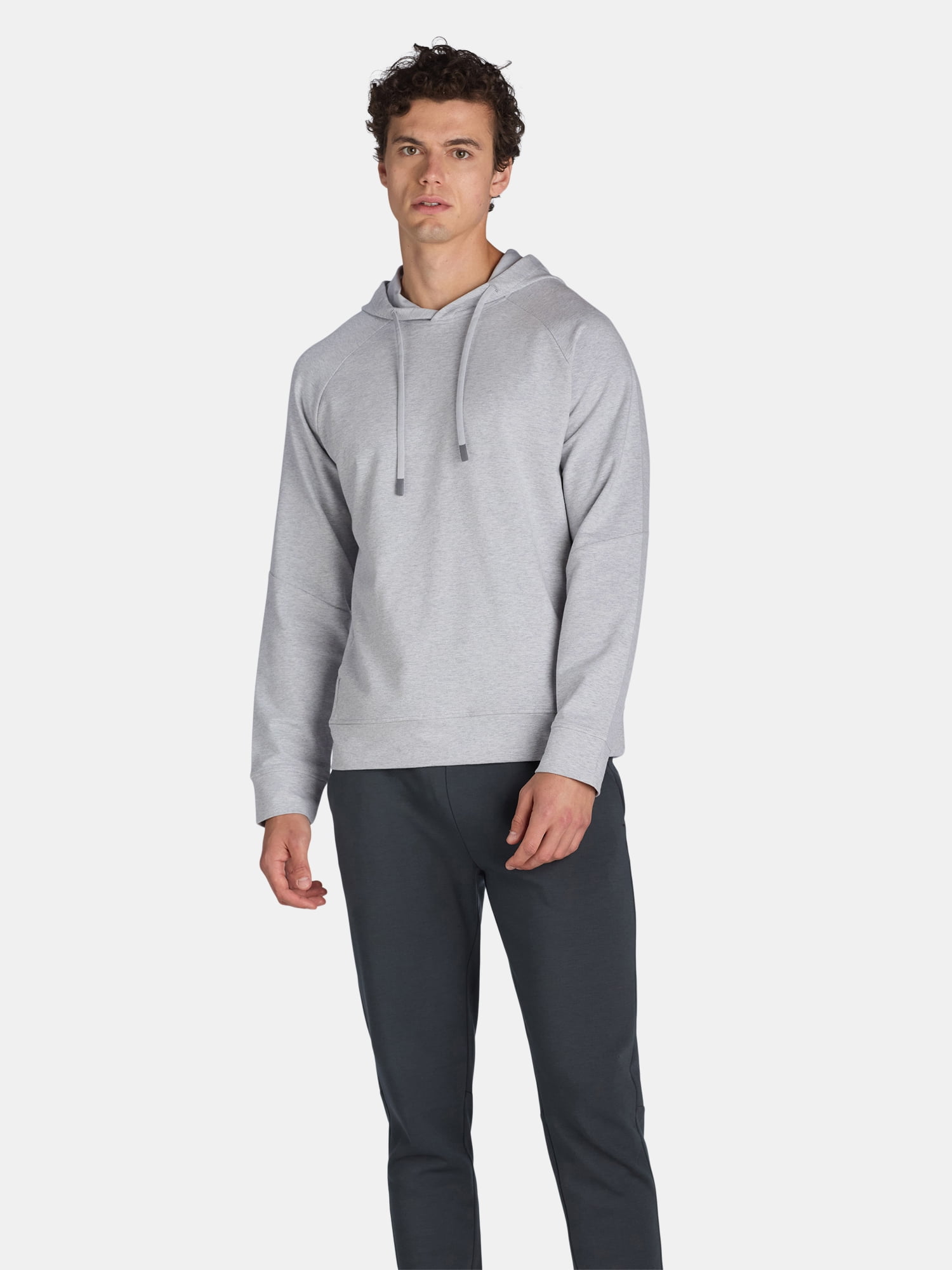 Athletic Works Men's and Men's Big French Terry Hoodie, Sizes S-5XL ...