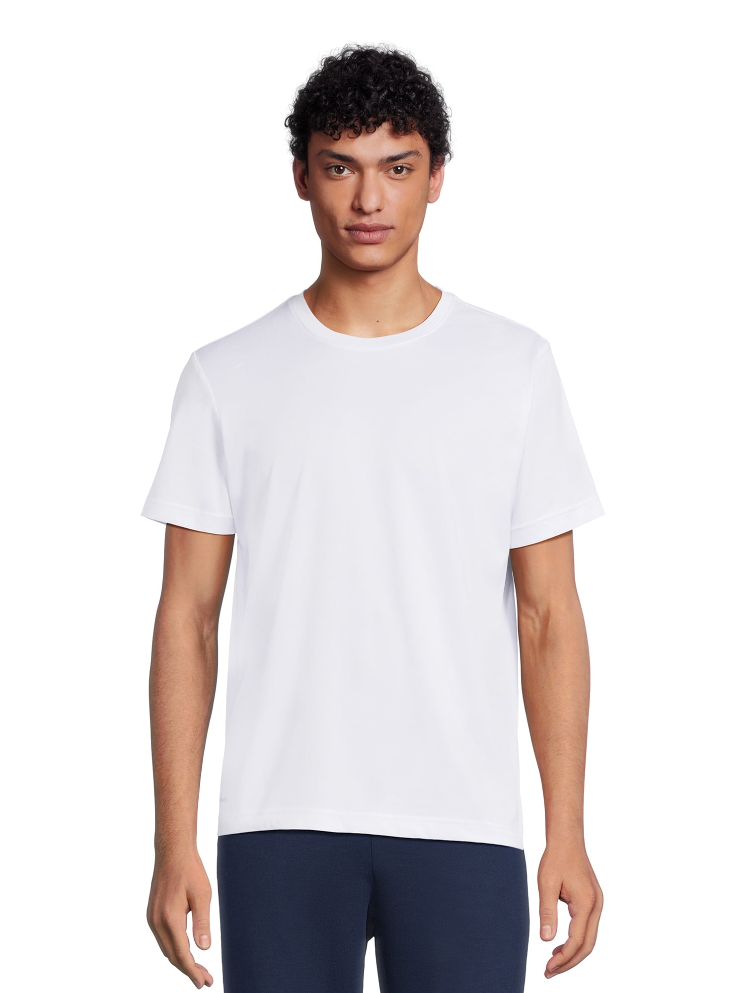 Athletic Works Mens Poly Jersey Tee, Size S-3XL - Walmart.com