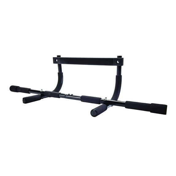 Athletic Works Multi-Function Pull-Up Bar Black, Fits Most Doorways ...