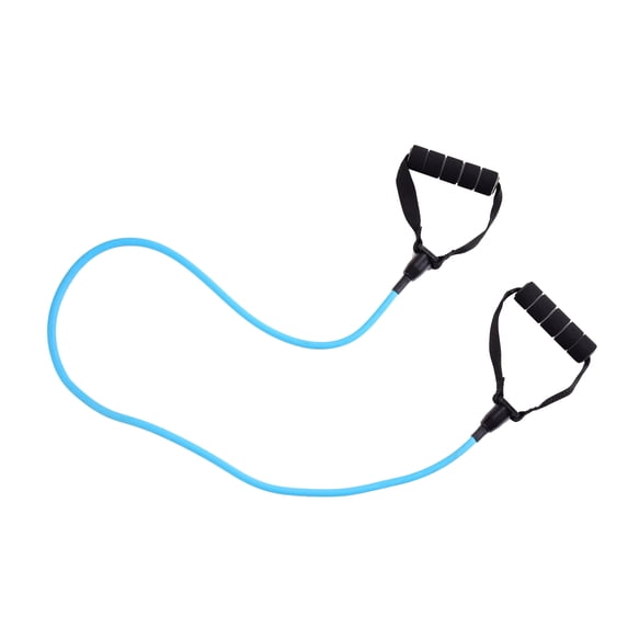 Athletic Works Resistance Tube Exercise Band, Light Resistance, Blue ...
