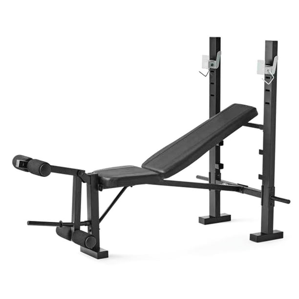 Athletic Works Standard Bench & Rack Combo with Leg Press - Walmart ...