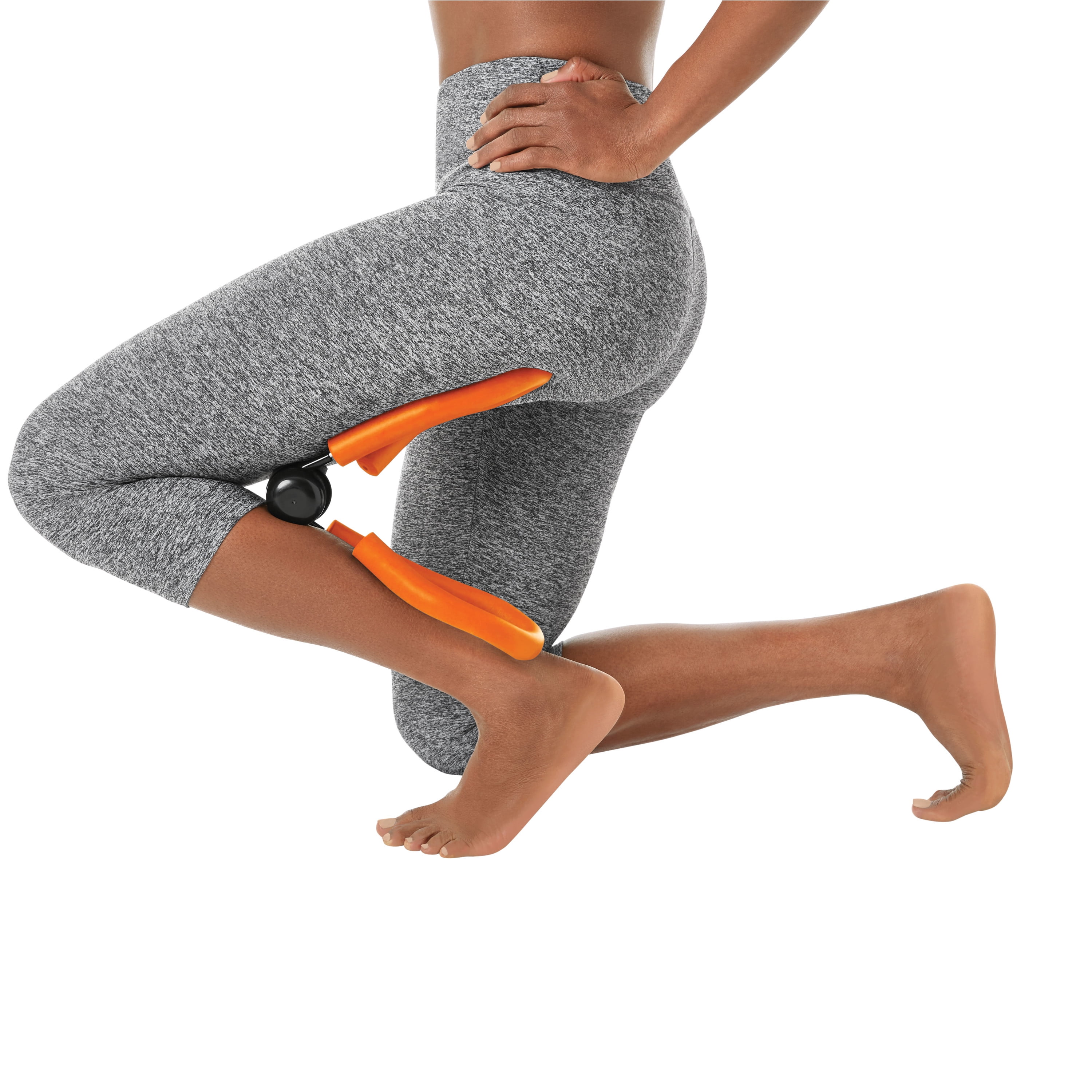 Athletic Works Foam Thigh Toner, Orange, Works Hips, Thighs, and Glutes ...