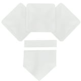 Athletic Works Throw Down Baseball Base Set, White Rubber, Lightweight ...