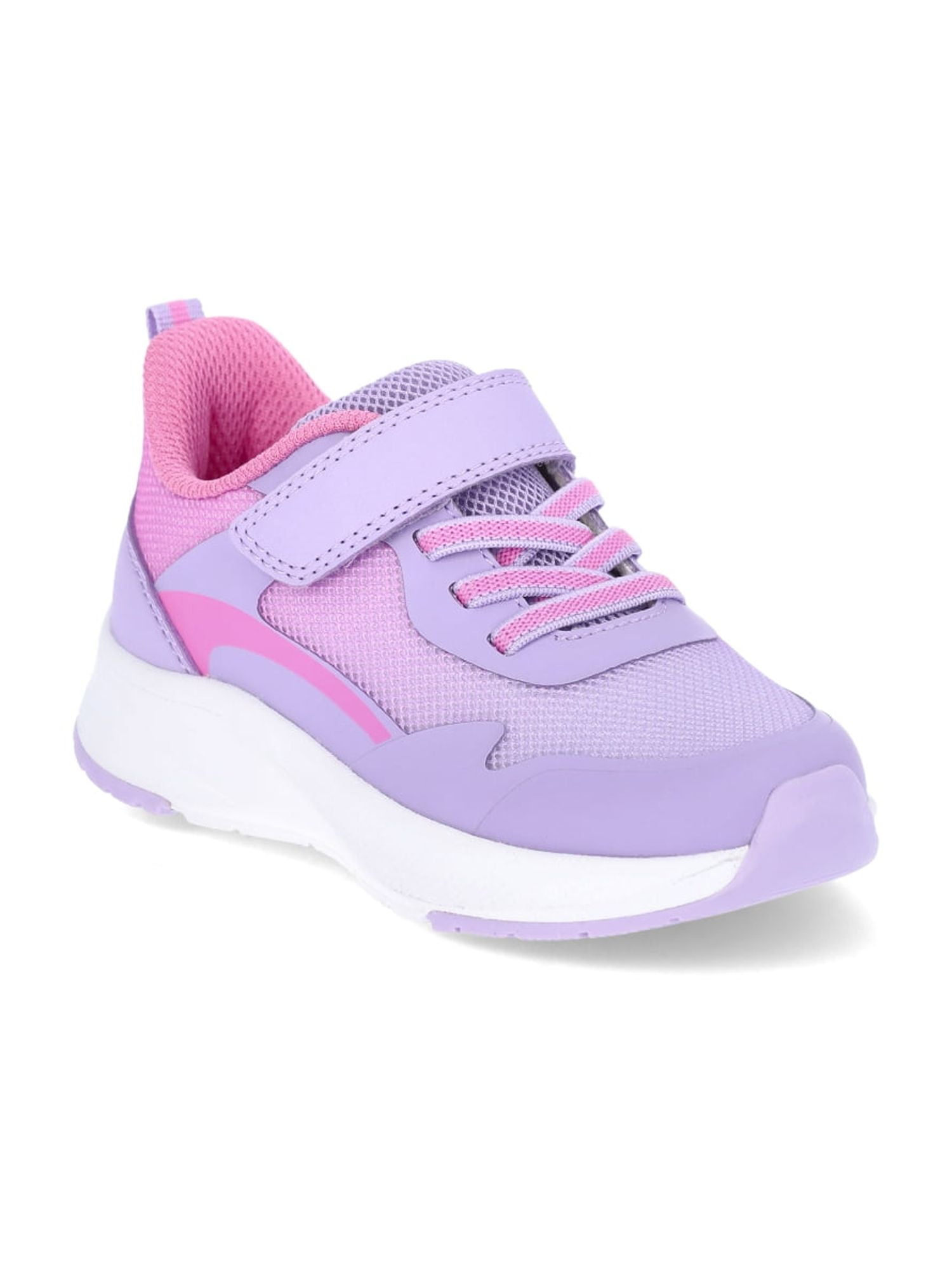 Athletic Works Toddler Girl Mesh Jogger Sneakers, Casual Sporty Shoes ...
