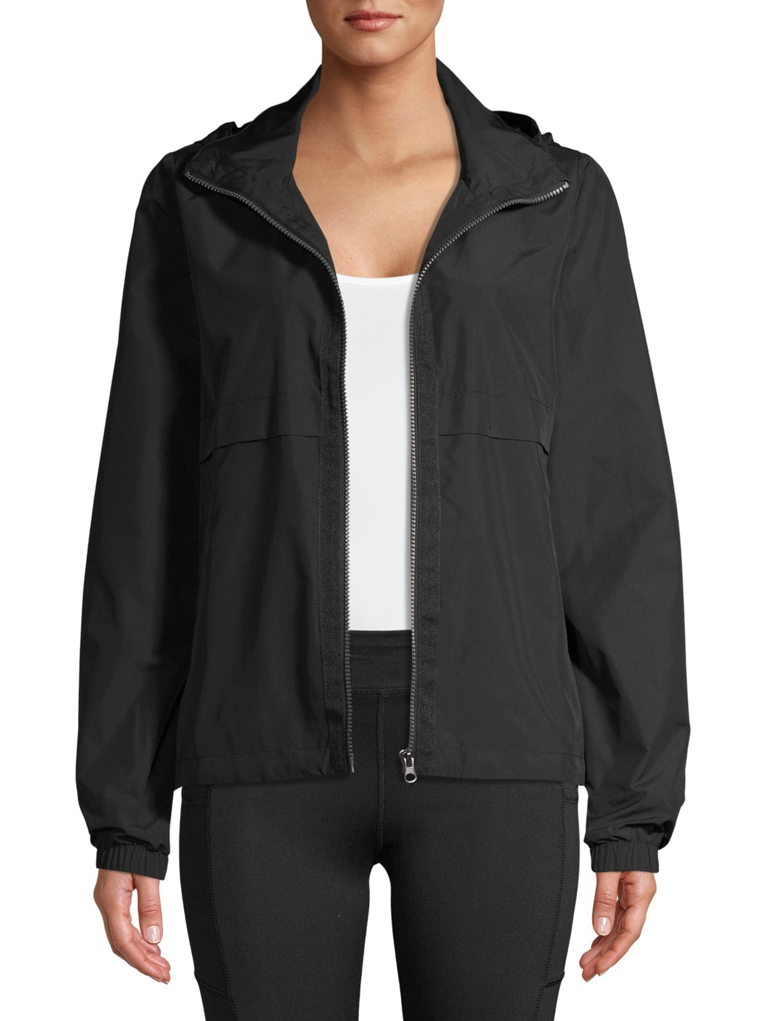 Athletic Works Women's Active Commuter Jacket with Hood - Walmart.com