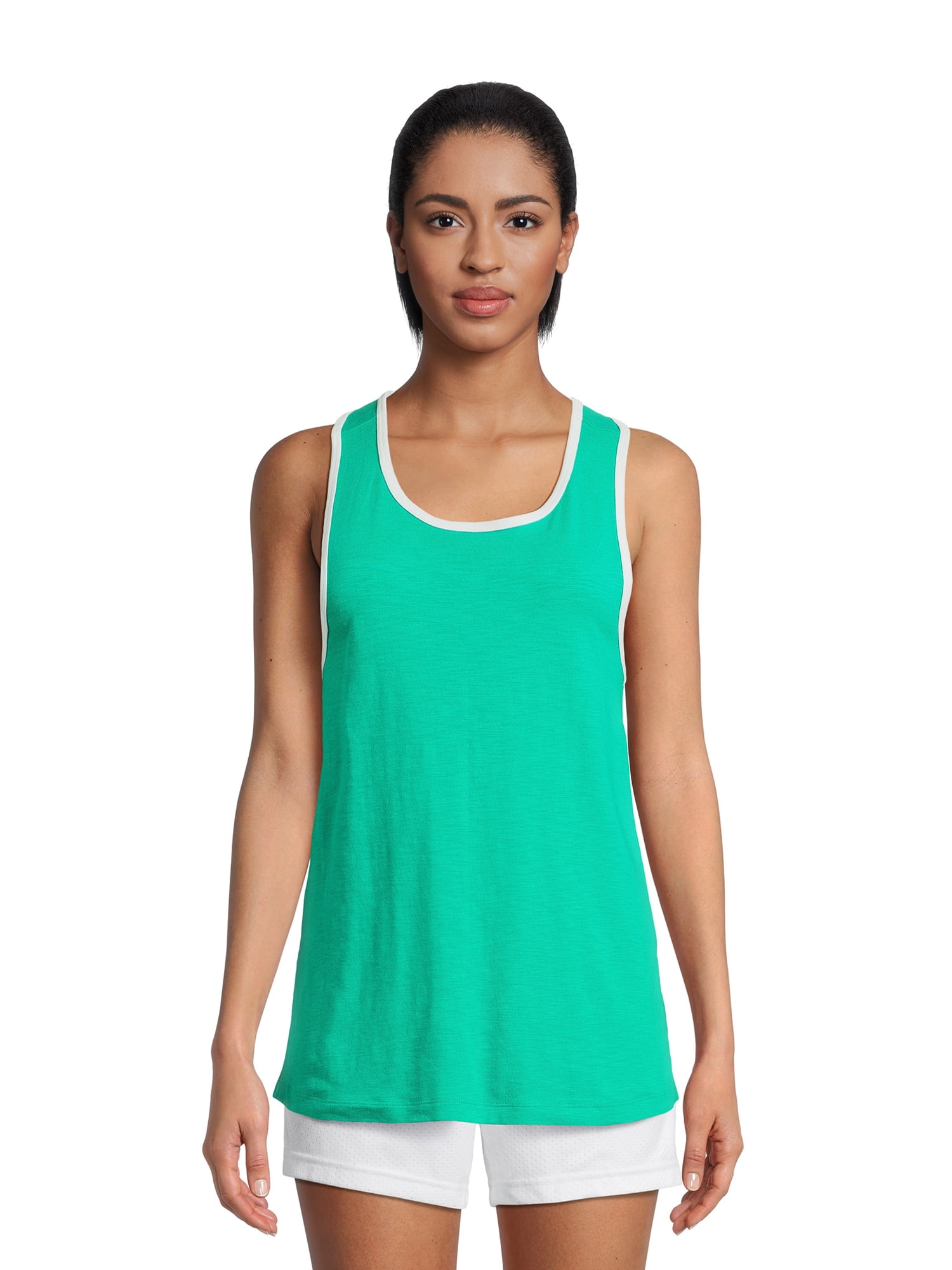 Athletic Works Women's Active Racerback Tank Top, Sizes XS-XXXL ...