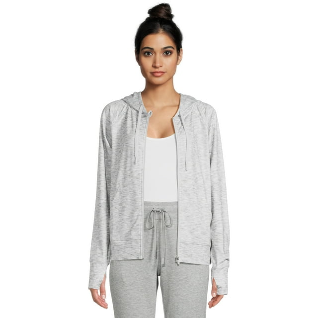 Athletic Works Women's Active Super Soft Zip-Up Jacket - Walmart.com