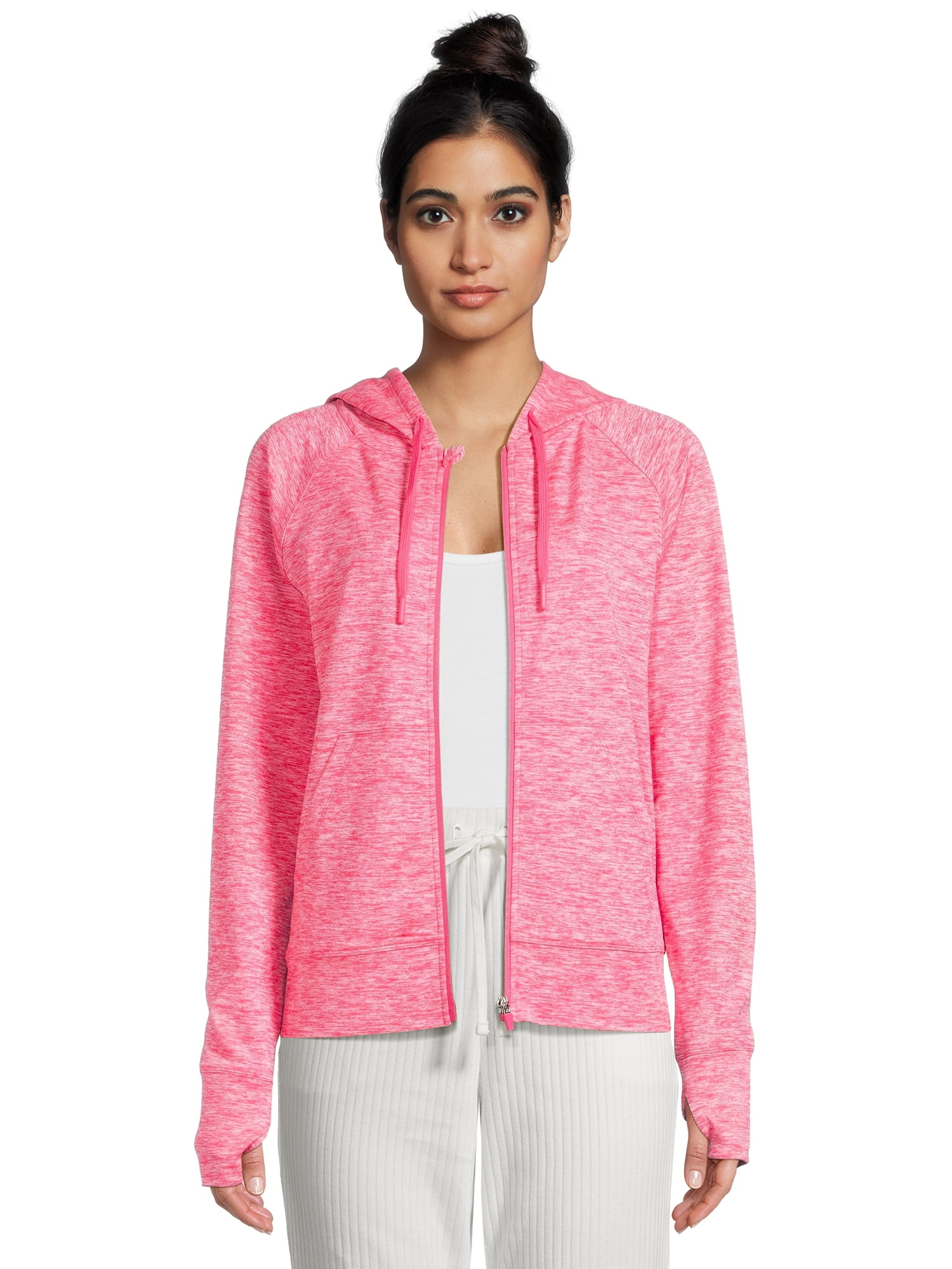 Athletic Works Women's Active Super Soft Zip-Up Jacket - Walmart.com