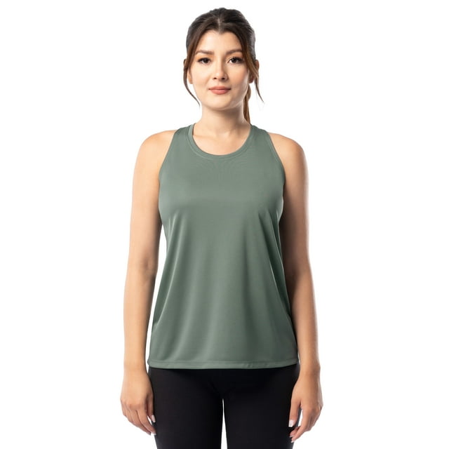 Athletic Works Women's Active Tank Top, Moisture-Wicking, Sizes XS-XXXL ...