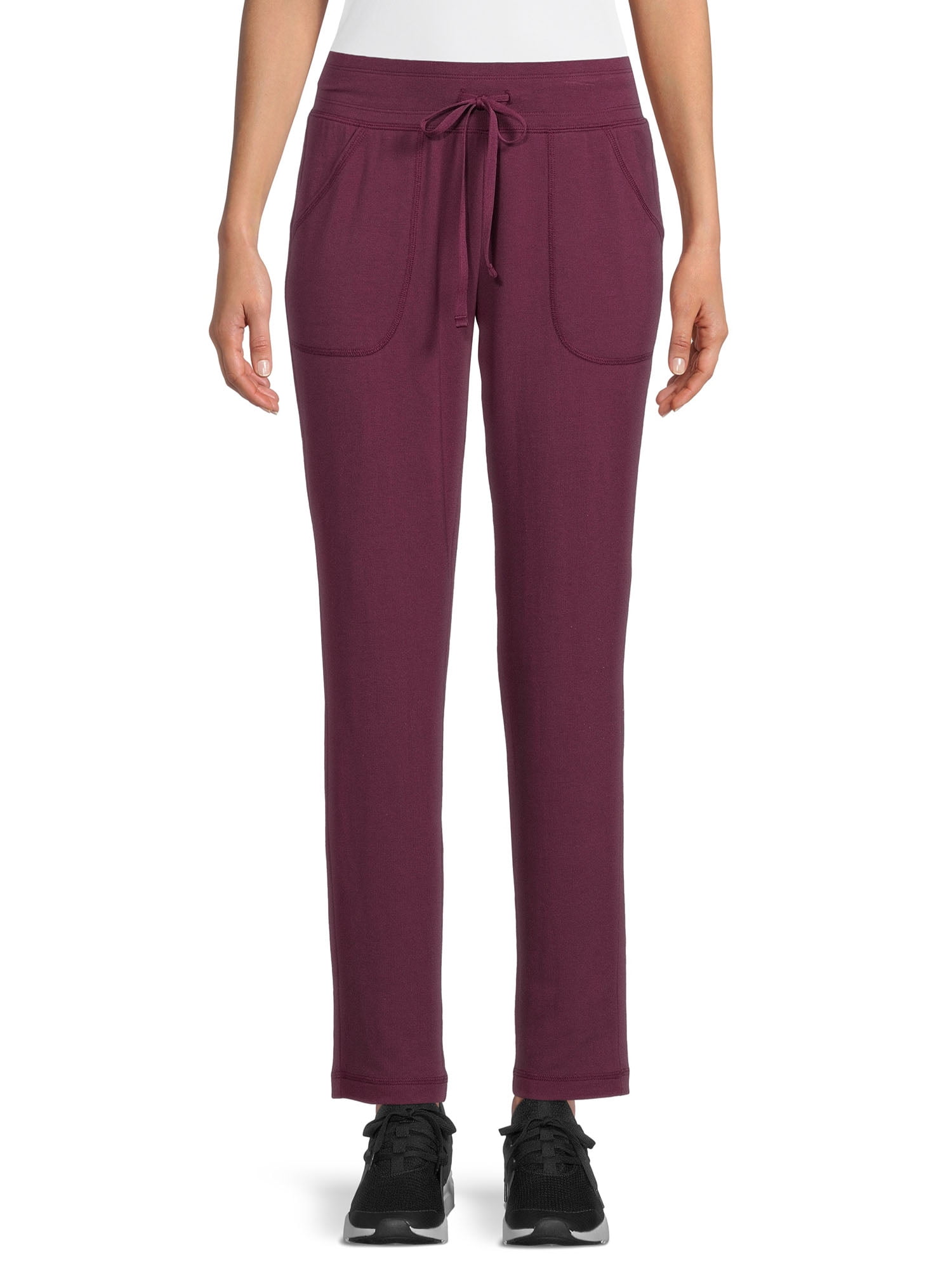 Athletic Works Women's Athleisure Core Knit Pants Available in Regular ...