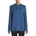 Athletic Works Women's Athleisure Mock Neck Hoodie - Walmart.com
