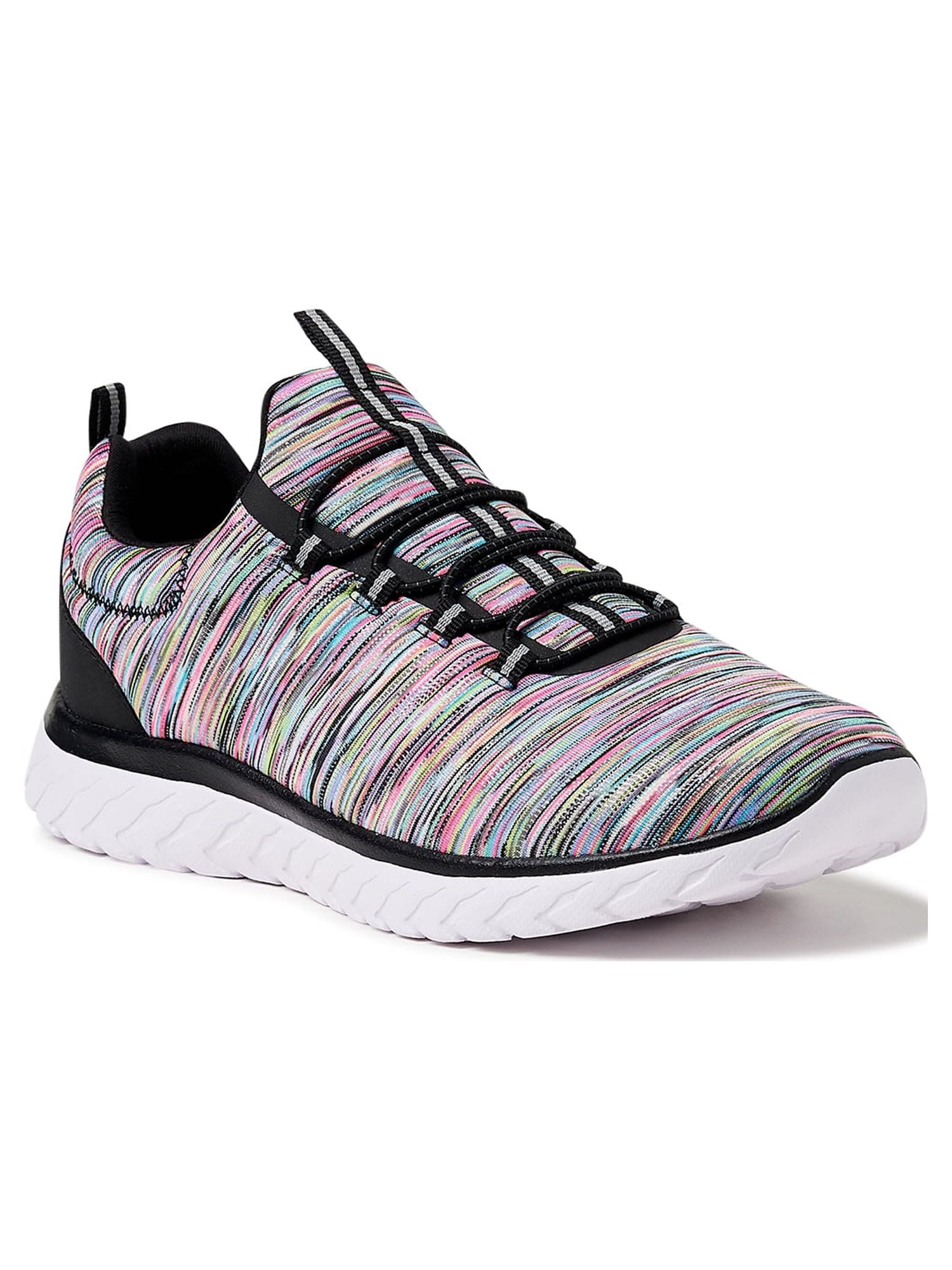 Athletic Works Women's Bungee Slip On Sneakers, Wide Width Available ...
