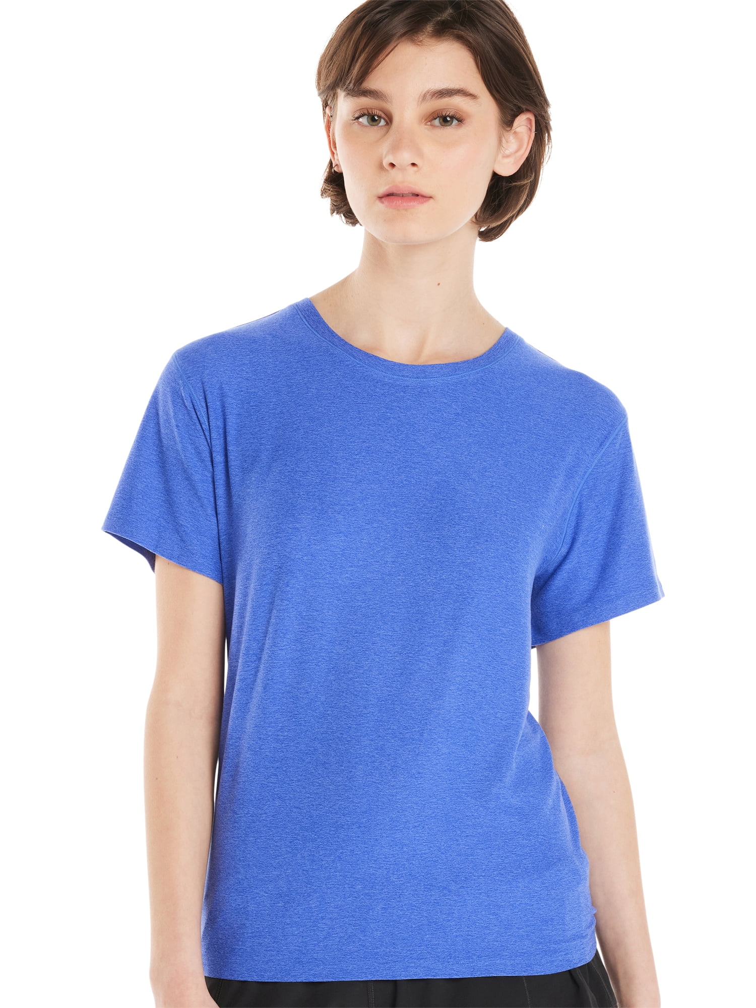 Athletic Works Women's and Women's Plus ButterCore Tee with Short ...