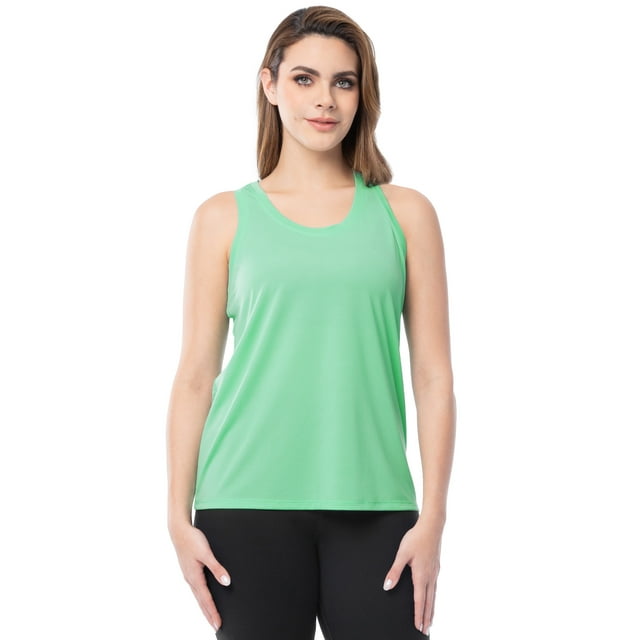 Athletic Works Women's Core Active Texture Knit Racerback Tank Top ...