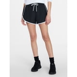 Athletic Works Women's and Women's Plus Piped Running Shorts, Sizes XS ...