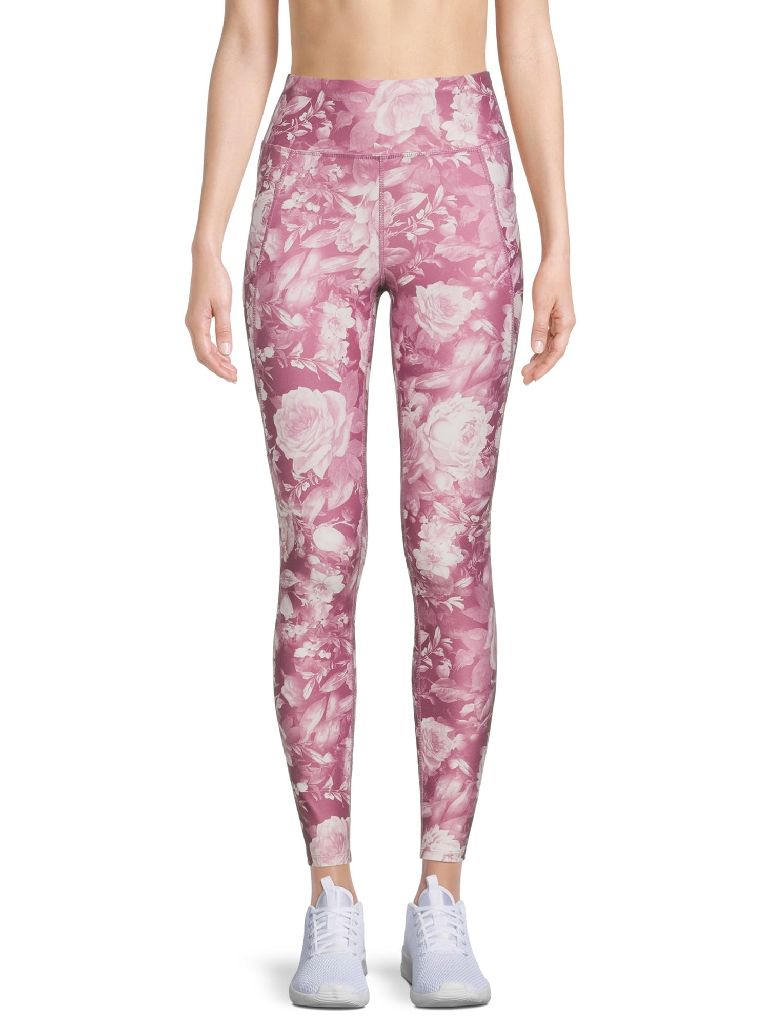 Athletic Works Women’s Full Length High Rise Performance Leggings ...