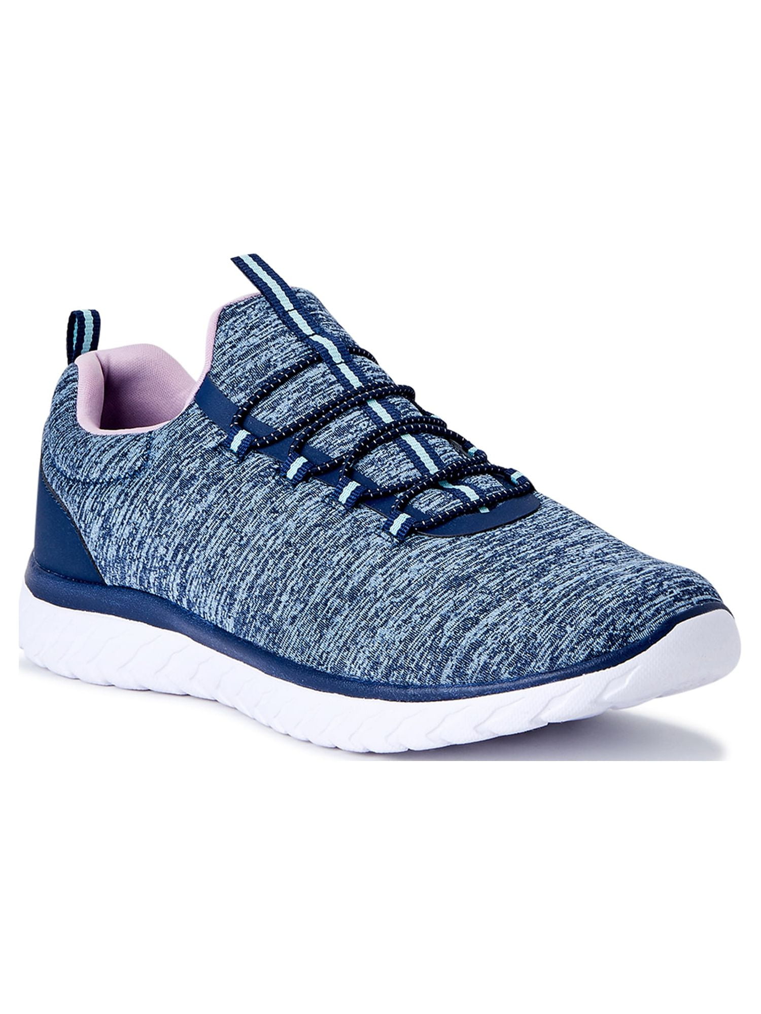 Athletic Works Women’s High Bungee Sneakers, Wide Width Available ...