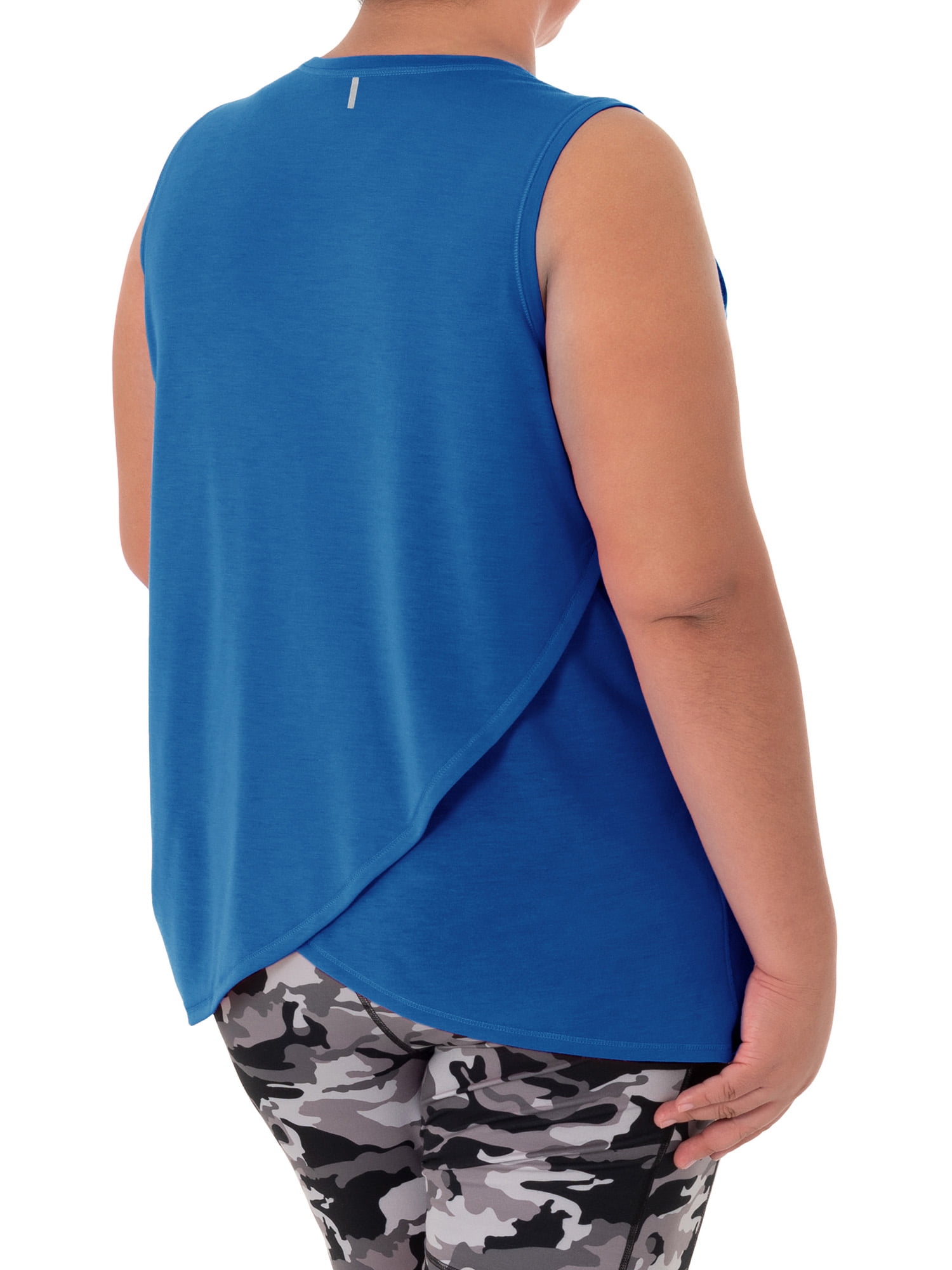 Athletic Works Women's Plus Active Crossover Tank - Walmart.com