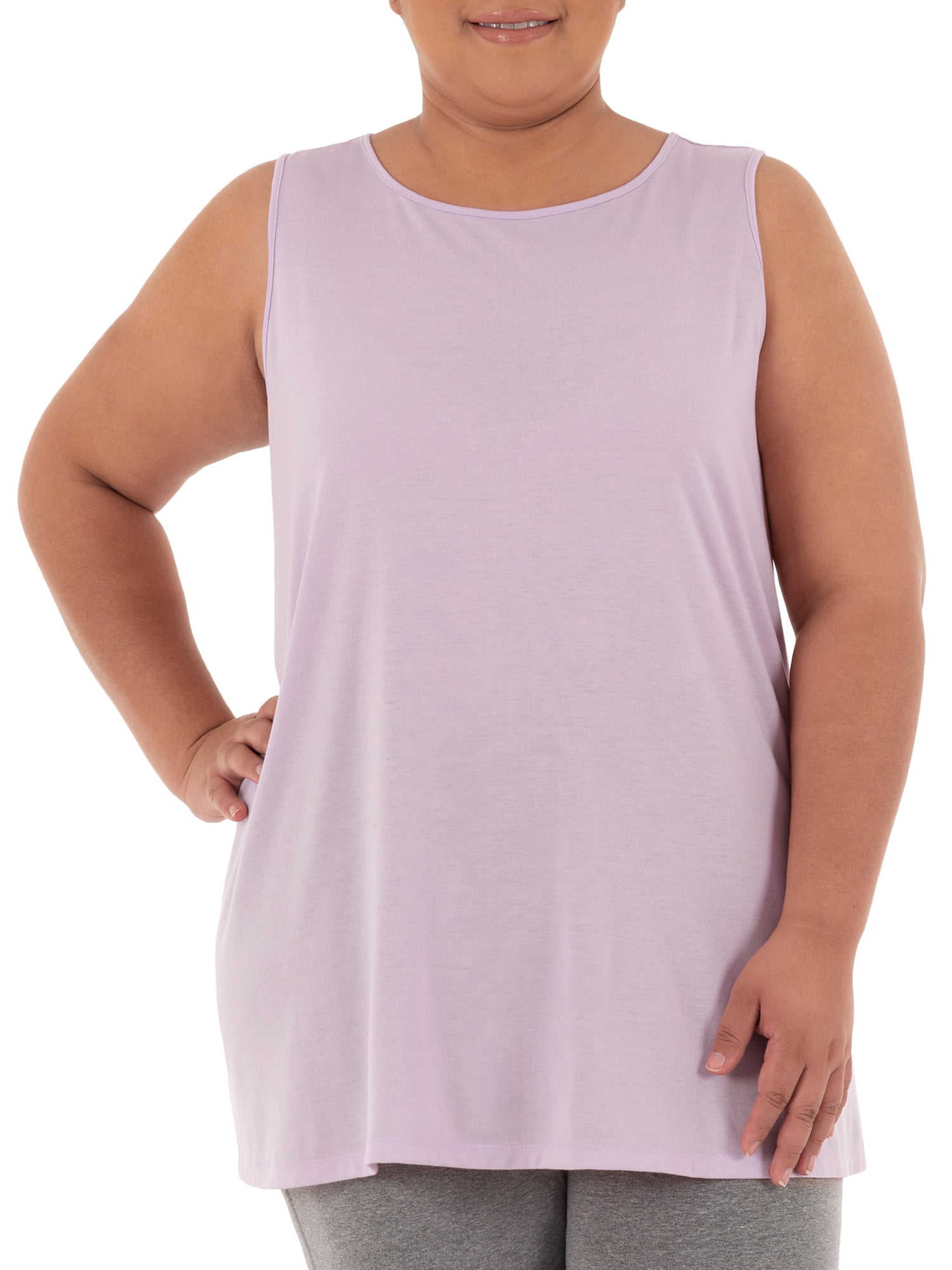 Athletic Works Women's Plus Active Muscle Tank - Walmart.com