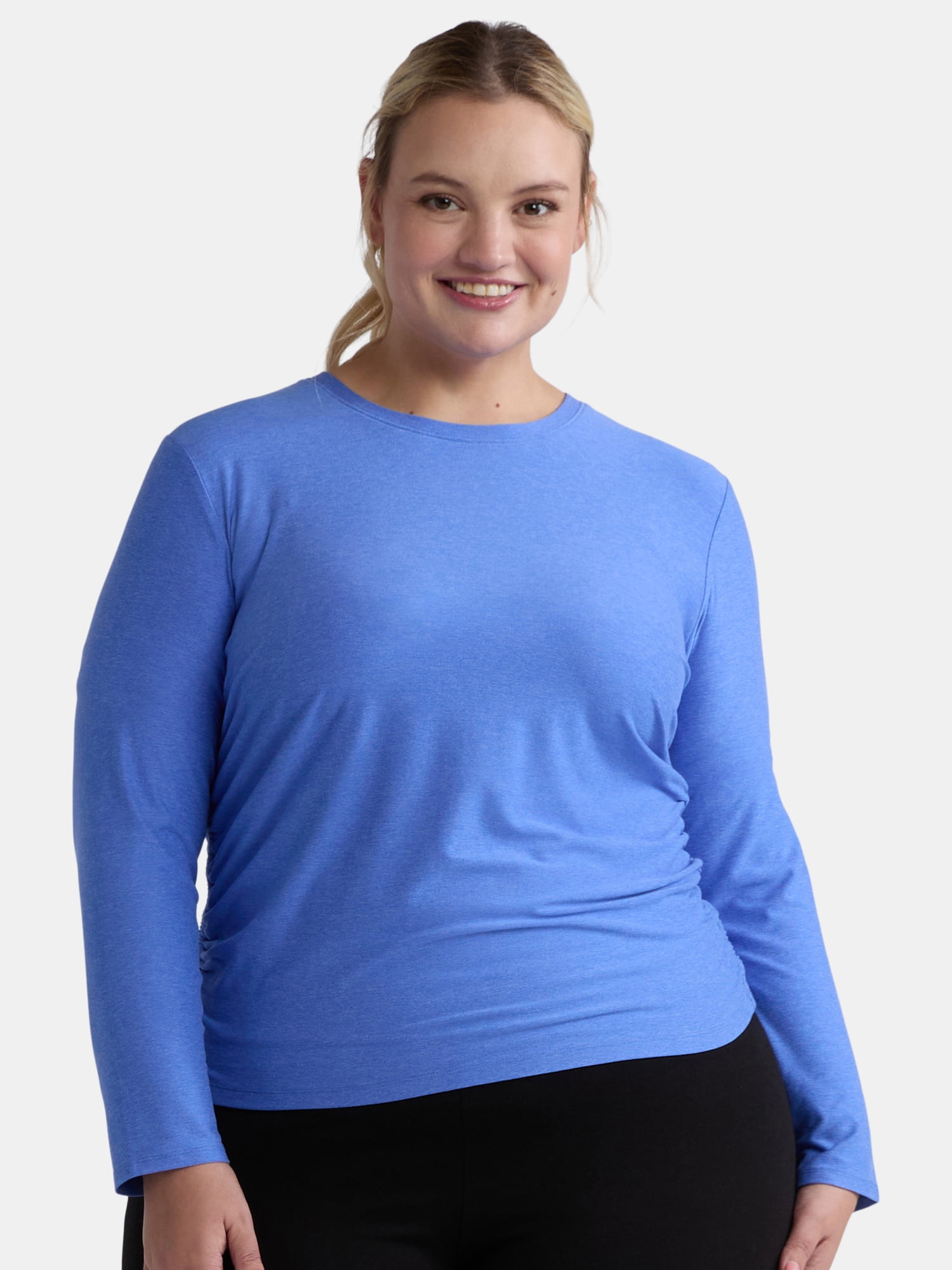 Athletic Works Women's and Women's Plus ButterCore Ruched Performance ...
