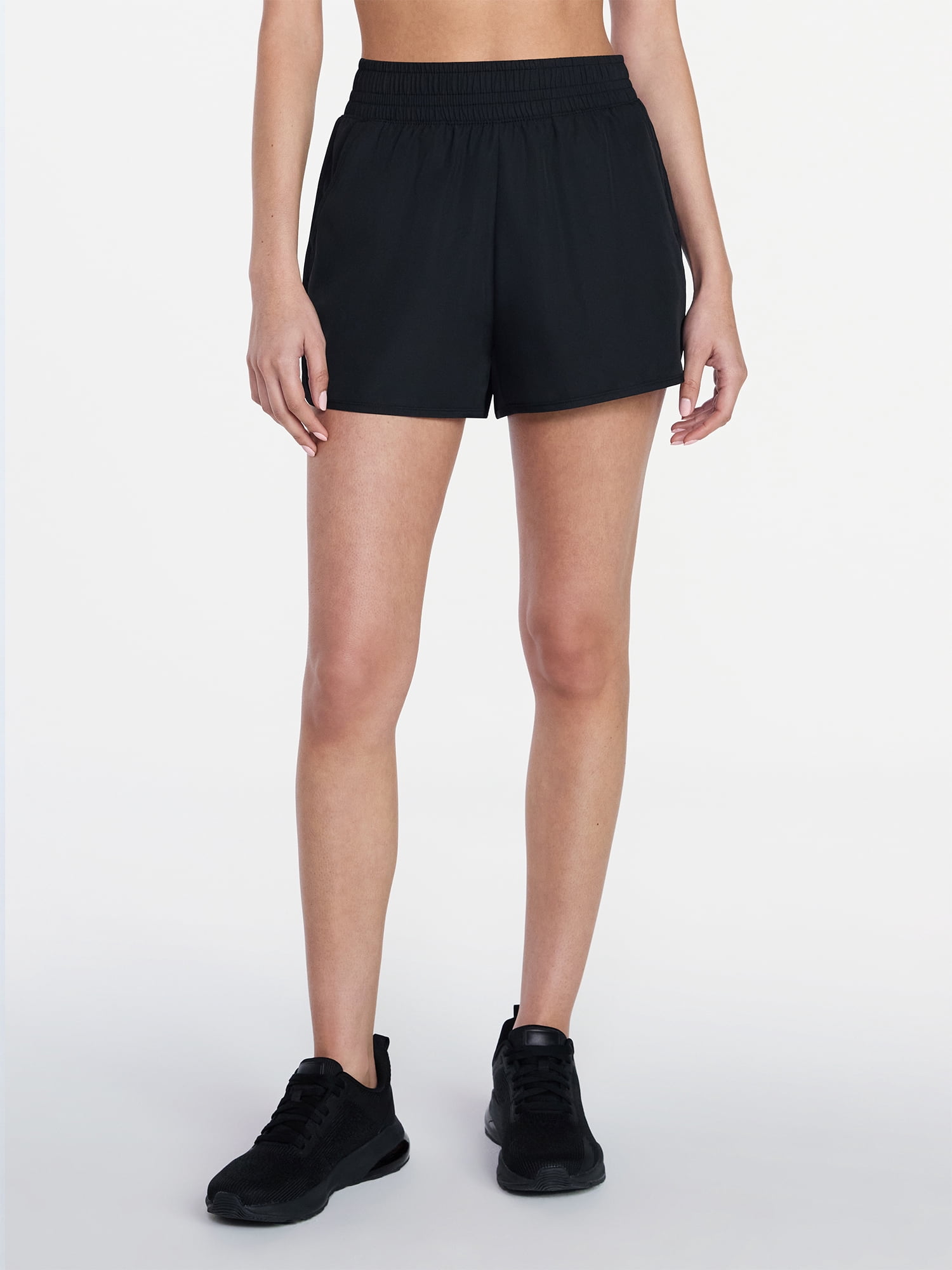 Athletic Works Women's and Women's Plus Core Running Shorts, Sizes XS ...