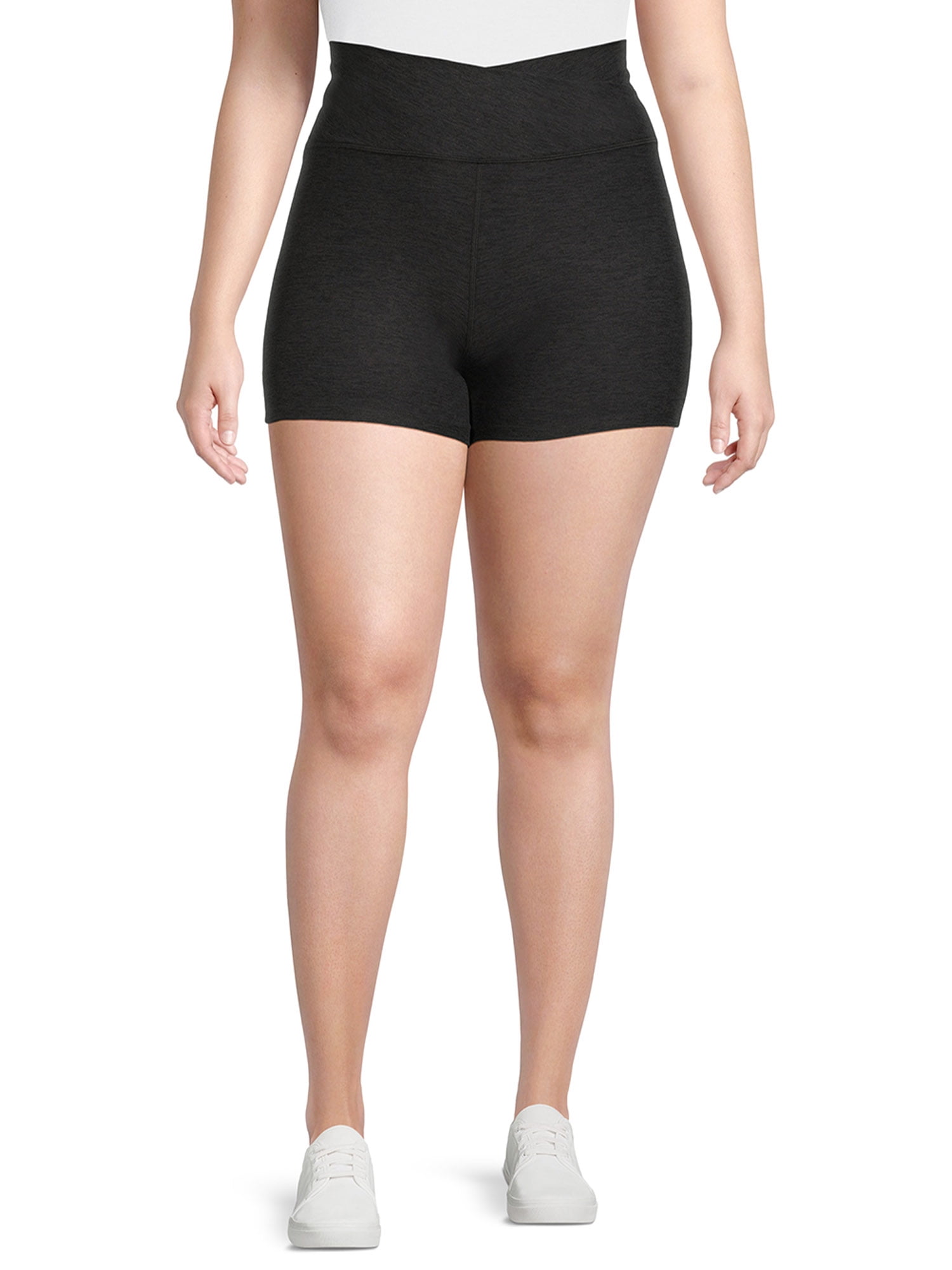 Athletic Works Women's and Women’s Plus Size Bike Shorts, Sizes XS-4X ...