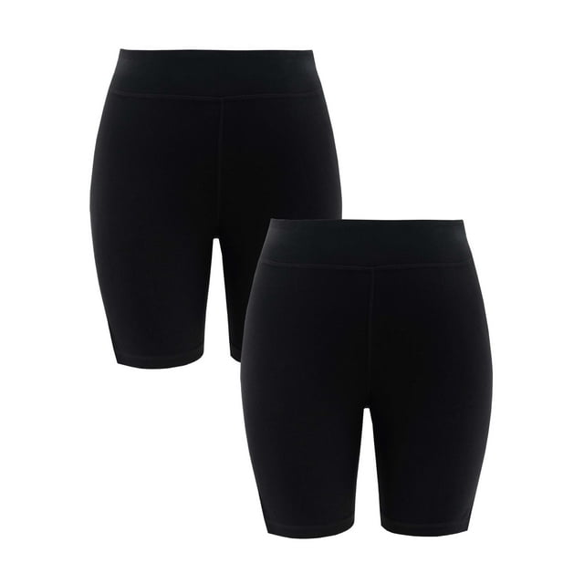 Athletic Works Women's Plus Size Core Active Dri-Works Bike Short, 2 ...