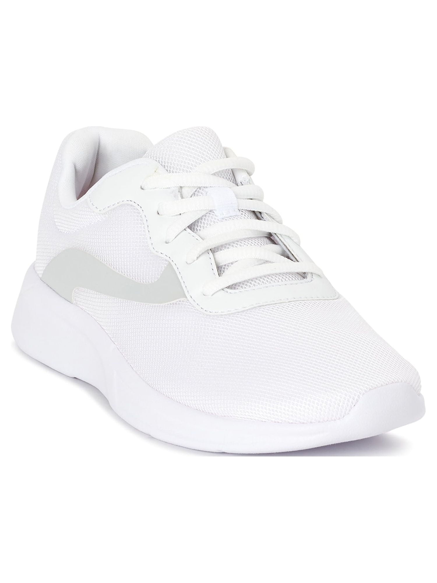 Athletic Works Women's Shoes Mesh Trainer Sneakers White Wide 7 ...