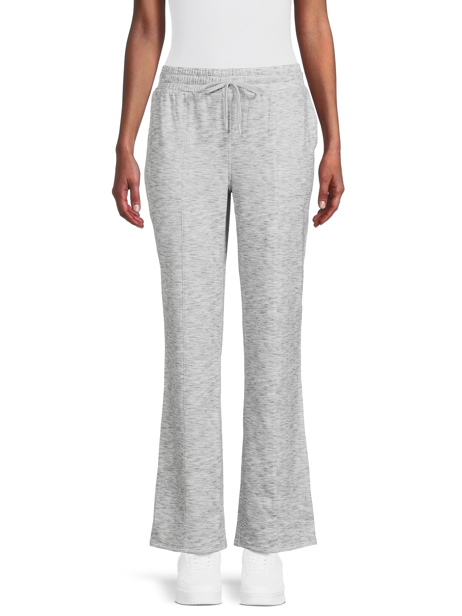 Athletic Works Women's Straight Leg Knit Pants - Walmart.com