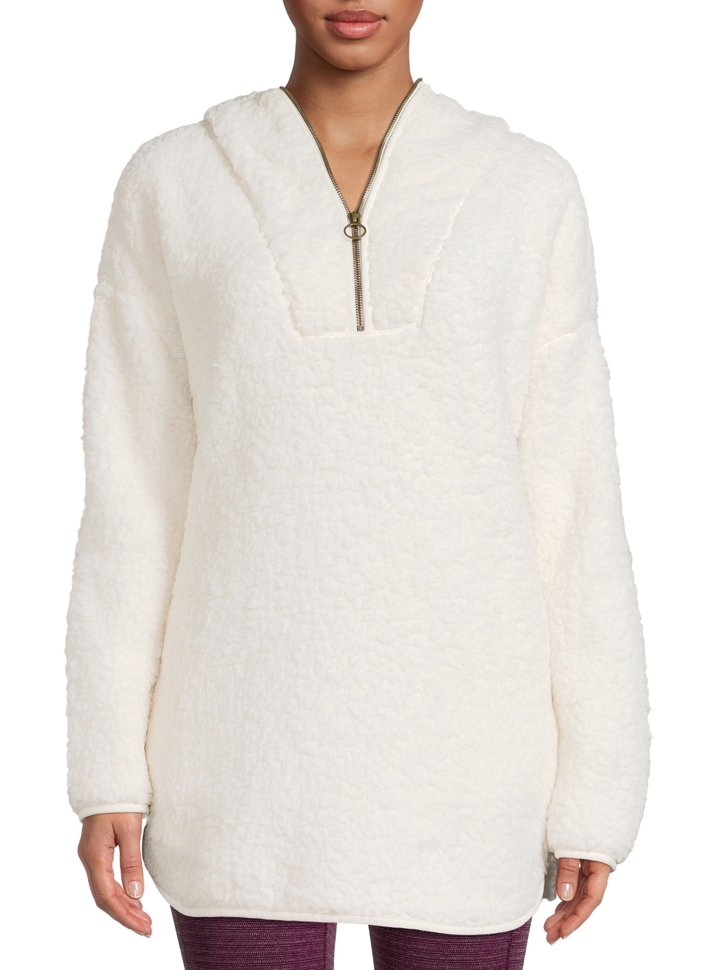 Athletic Works women's Tunic Sherpa - Cozy & Stylish - Walmart.com