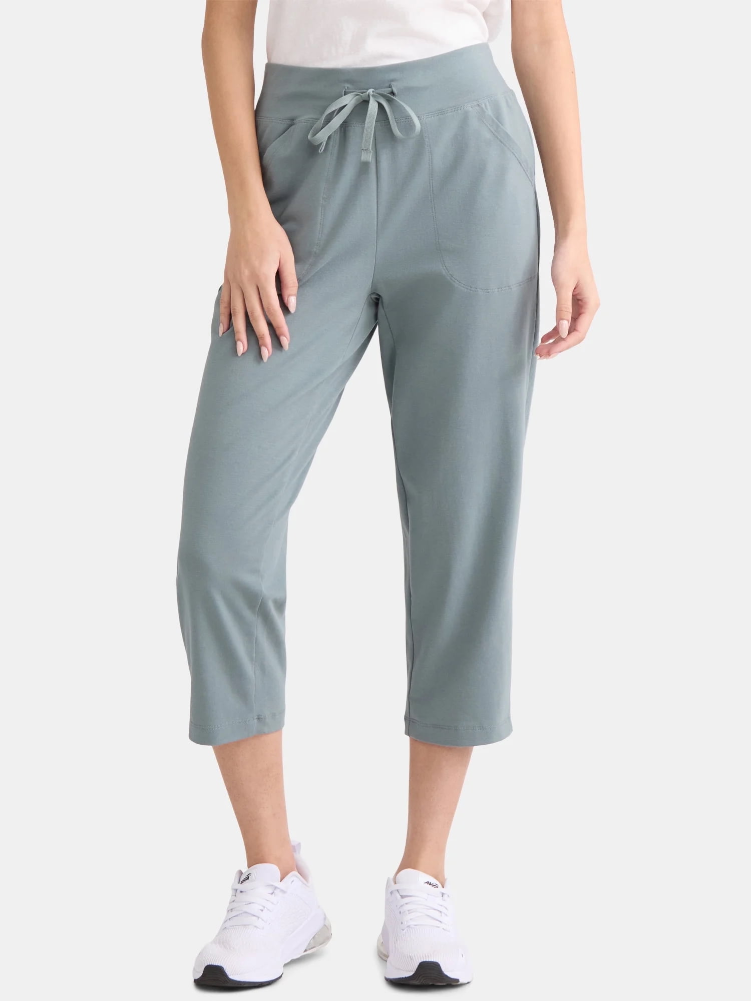 Athletic Works Women's Core Knit Capri, Sizes XS-4X - Walmart.com