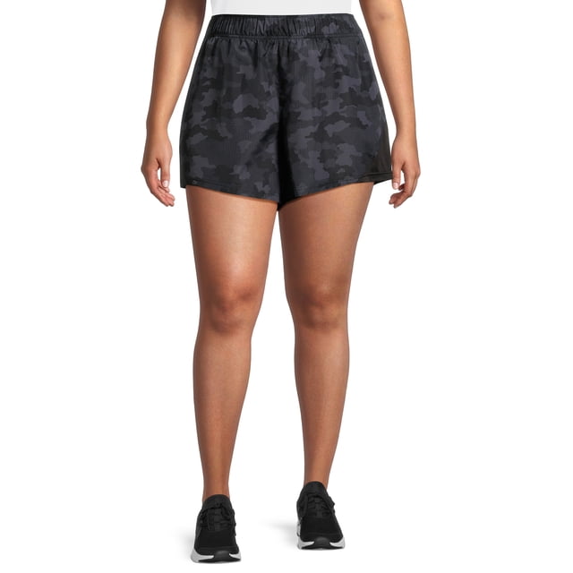 Athletic Works Women's and Women's Plus Core Running Shorts, Sizes XS ...