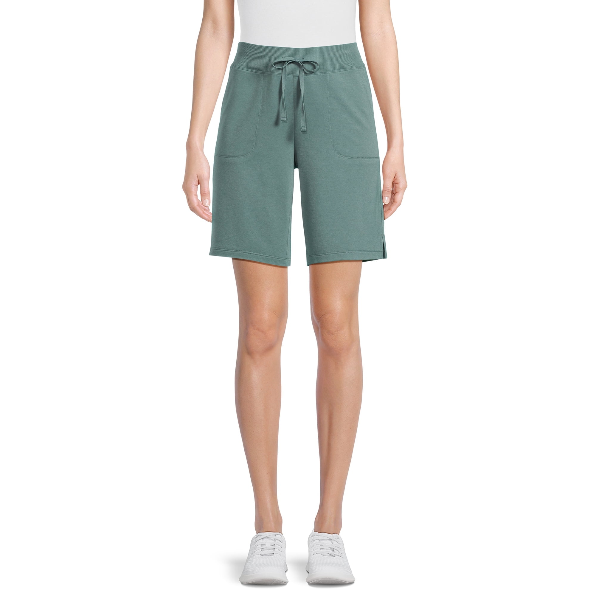 Athletic Works French Terry Bermuda Shorts - women's Active Wear ...