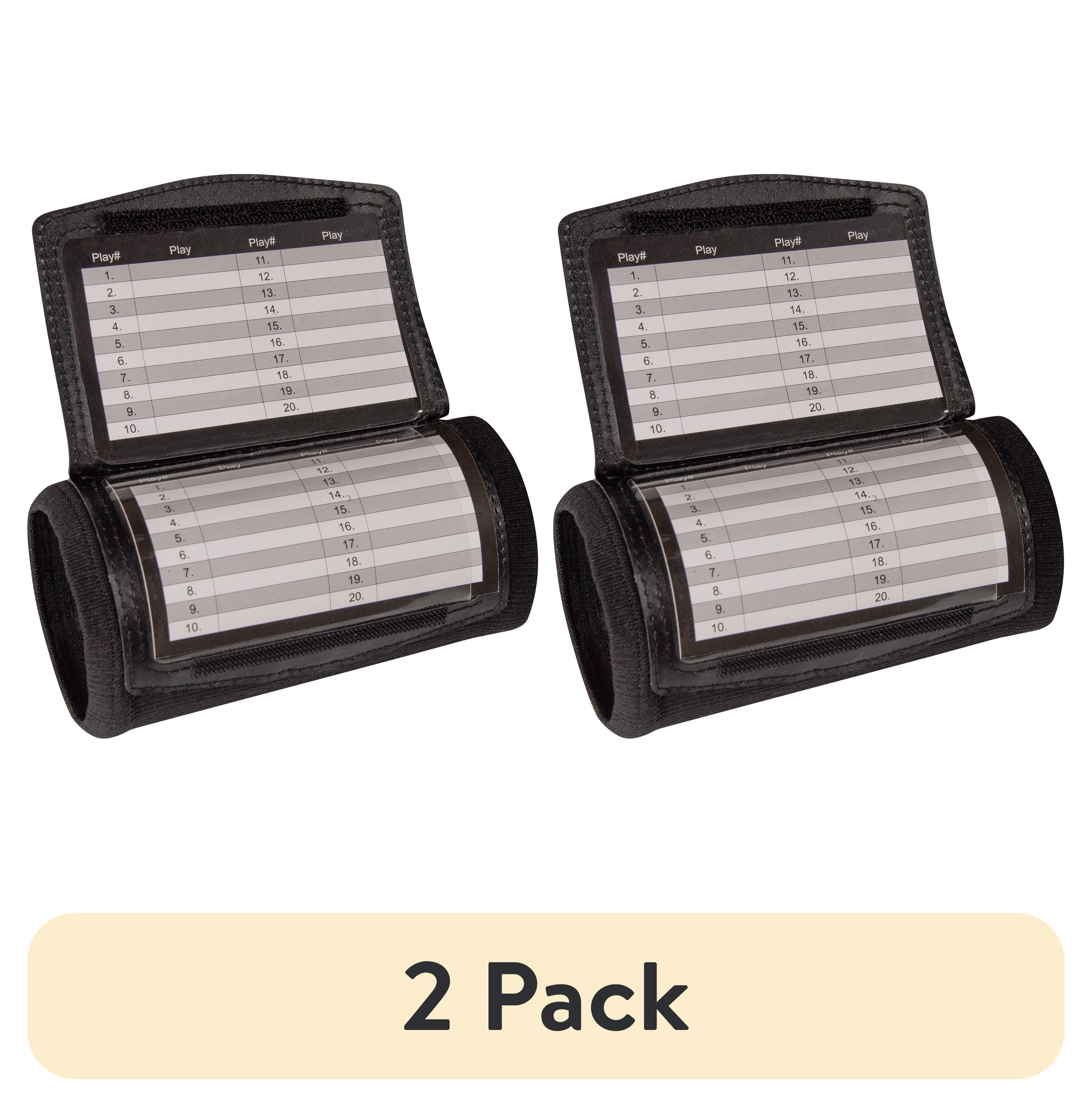 (2 pack) Athletic Works Wrist Coach, Football Playbook ,1-pc Per Pack ...