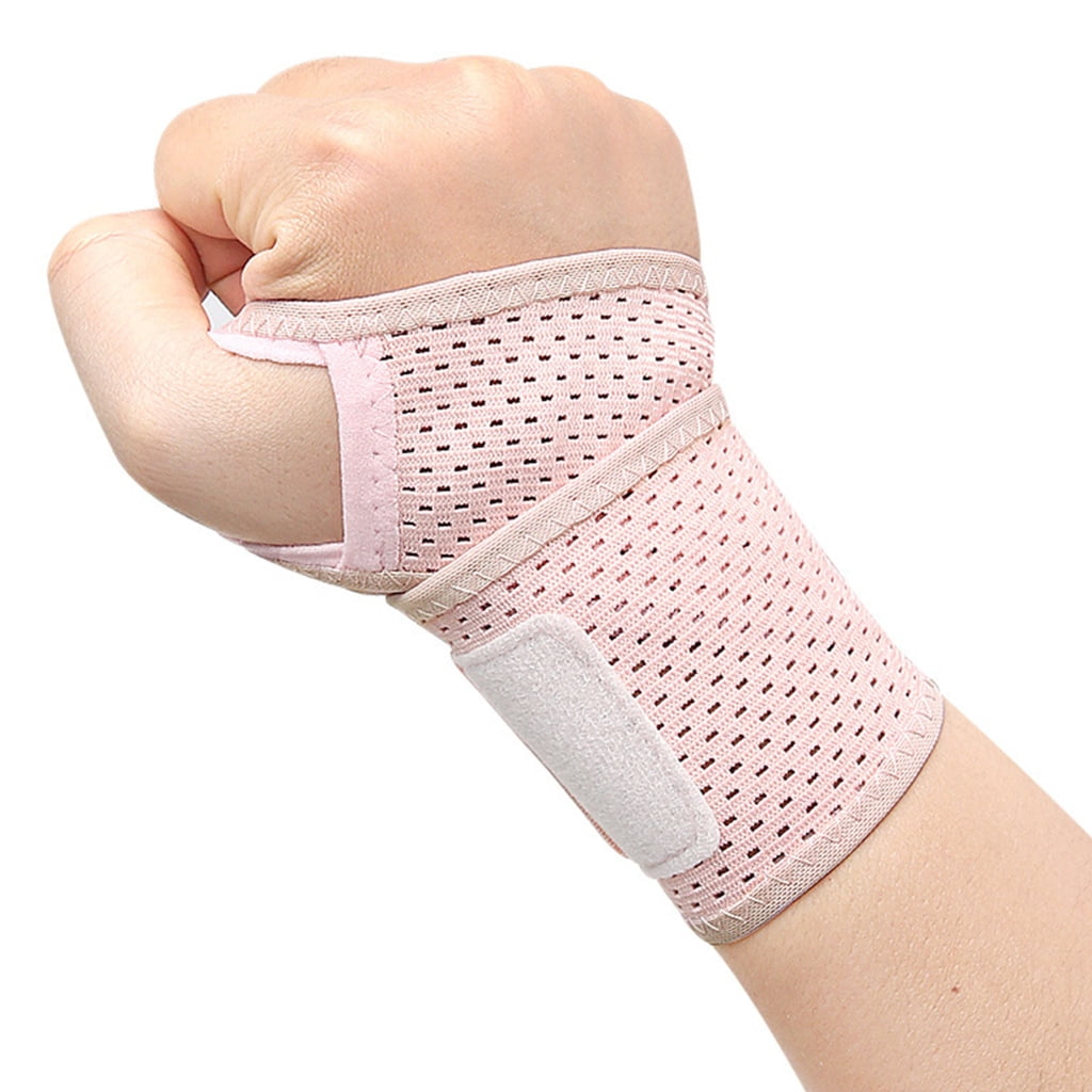 Athletic Wrist Support Adjustable Breathable Elastic Wrist Brace ...