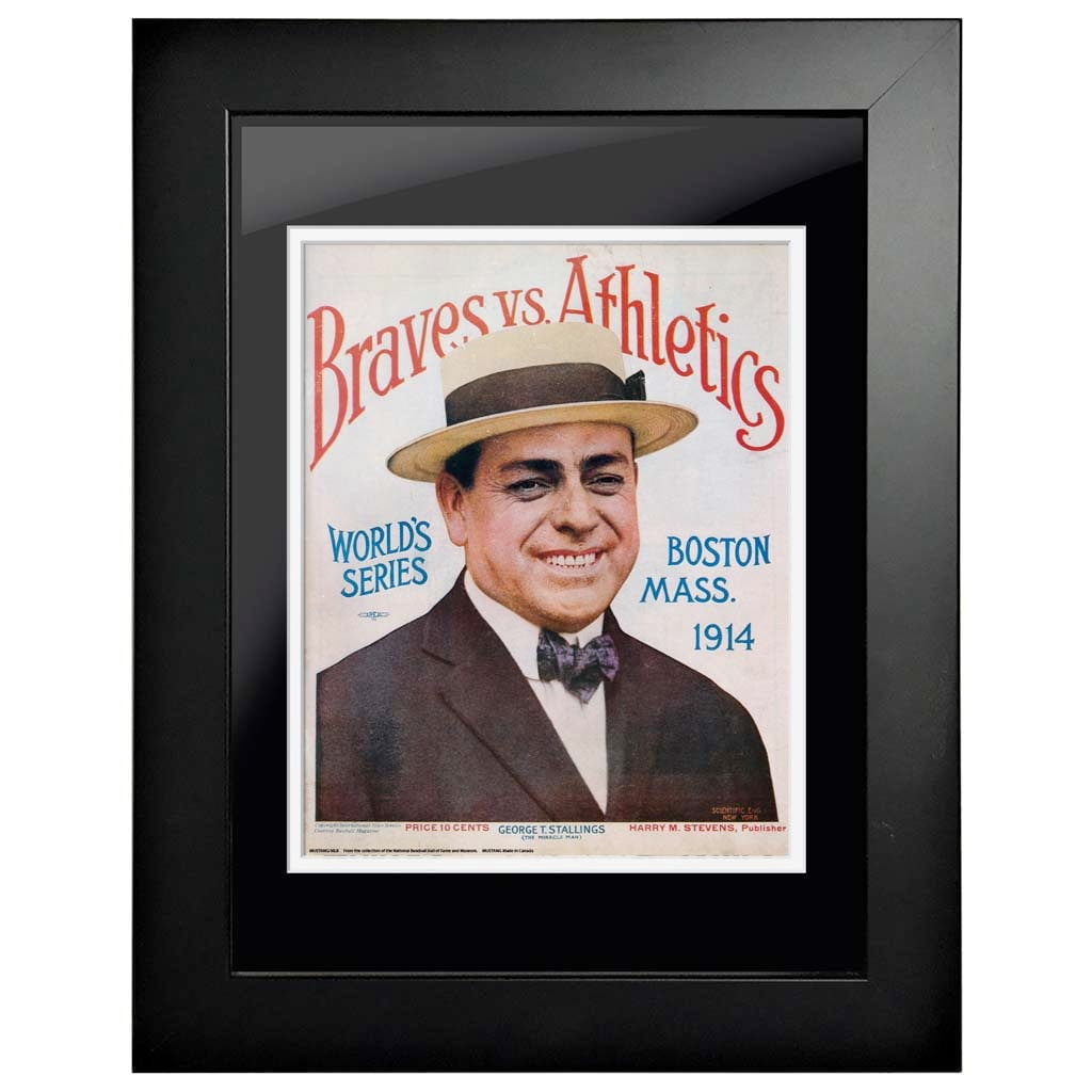 Athletics 1914 World Series 14'' x 18'' Framed Program - Walmart.com